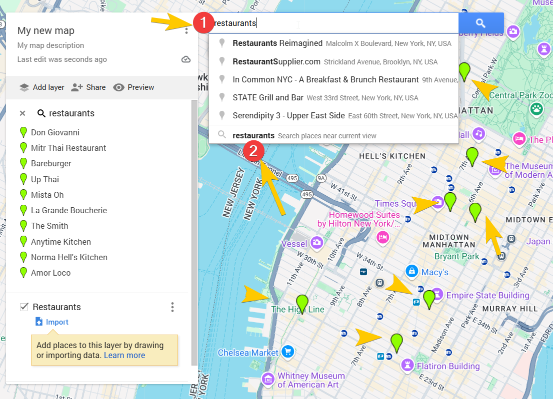 How to Create a Map Using Google My Maps - LocalBizCompass