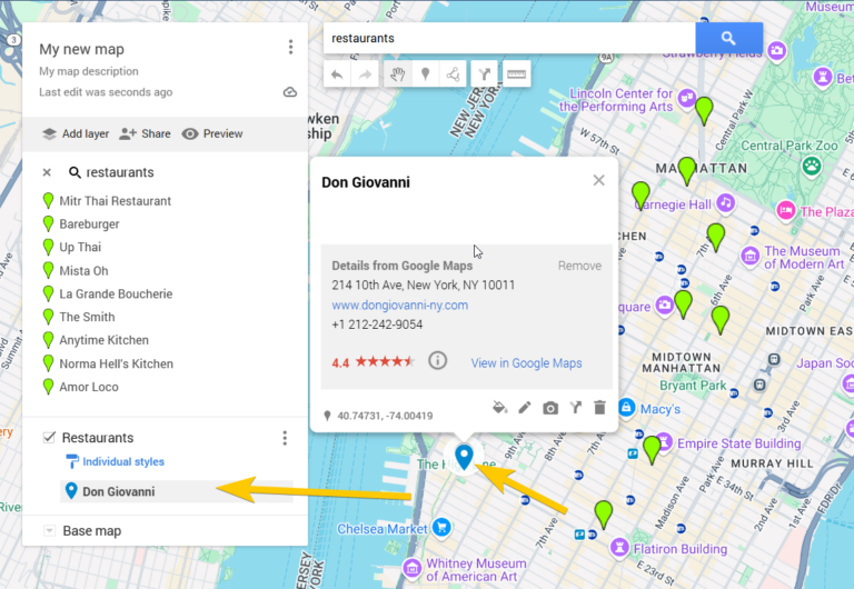 How to Create a Map Using Google My Maps - LocalBizCompass