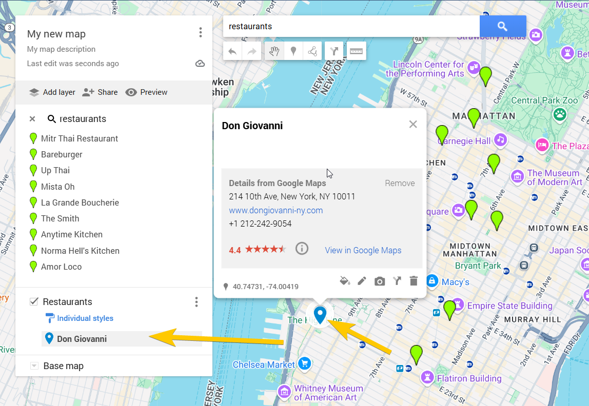 How to Create a Map Using Google My Maps - LocalBizCompass